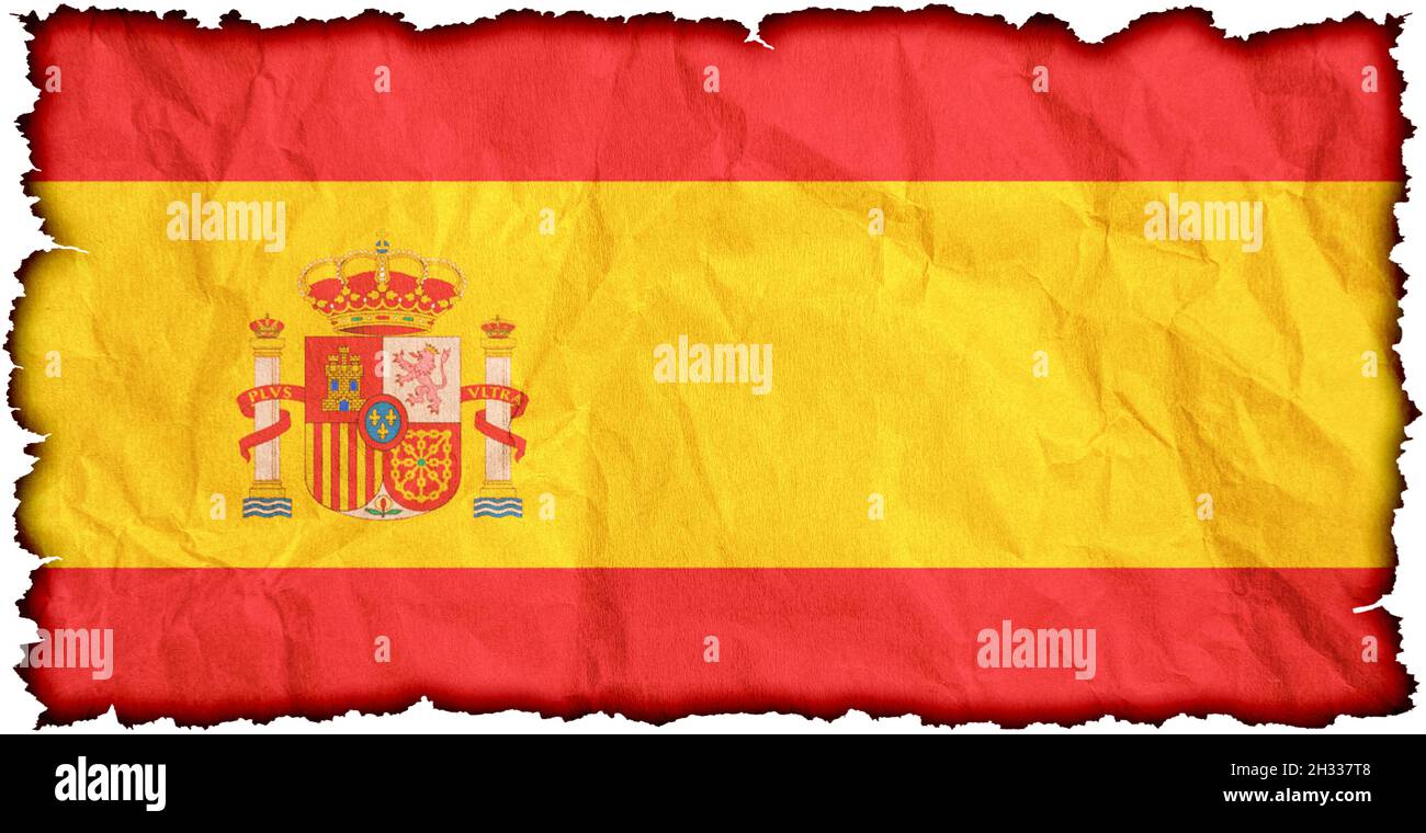 Spain paper flag hi-res stock photography and images - Alamy