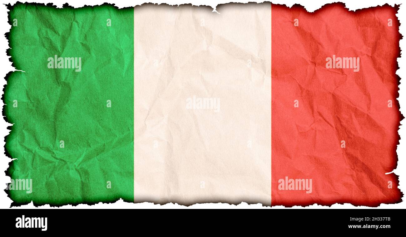Italy flag design Cut Out Stock Images & Pictures - Alamy