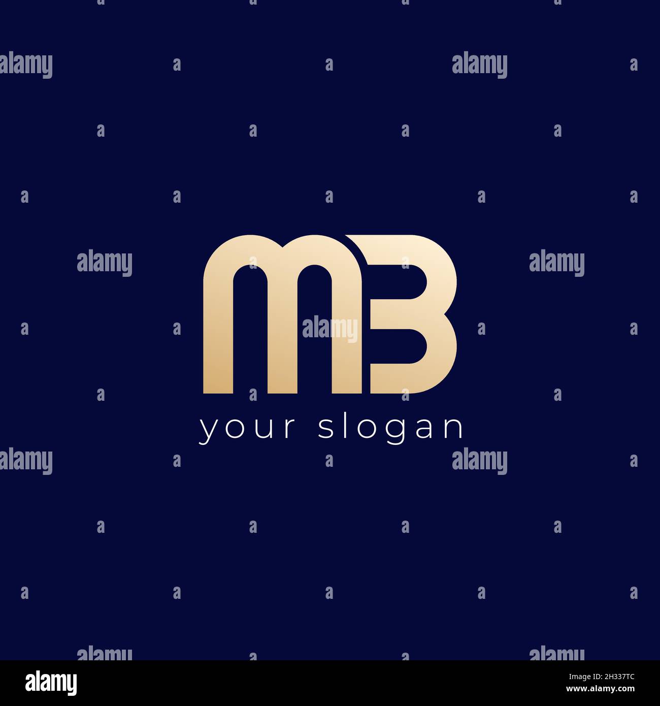 MB logo, monogram vector design Stock Vector Image & Art - Alamy