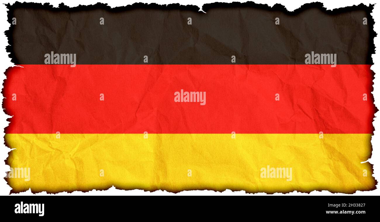 Flag germany banner icon logo hi-res stock photography and images - Alamy