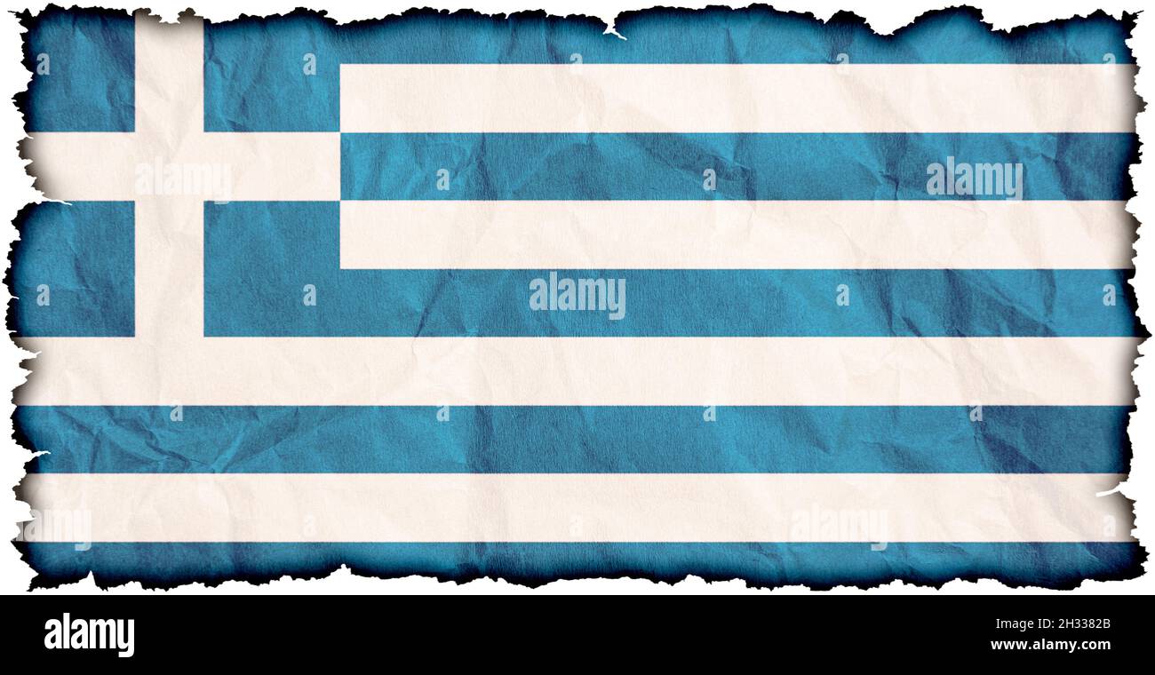 Greece grunge flag hi-res stock photography and images - Alamy