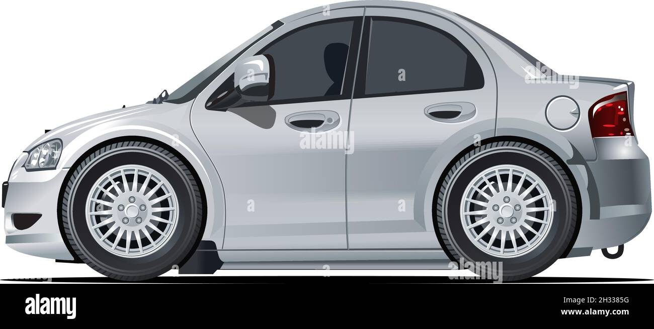 Vector cartoon car. Available EPS-10 separated by groups and layers ...