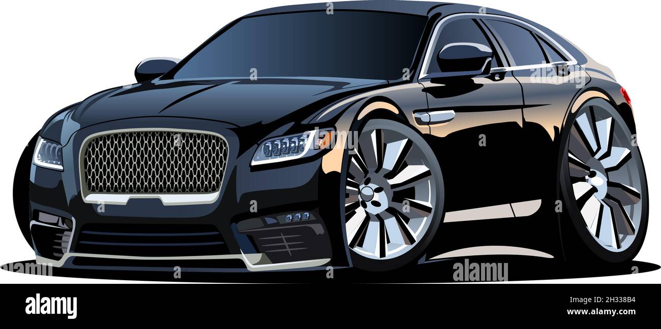 Vector cartoon car. Available EPS-10 separated by groups and layers ...