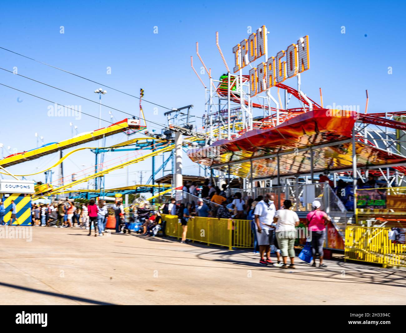 Texas fair rides hi-res stock photography and images - Alamy