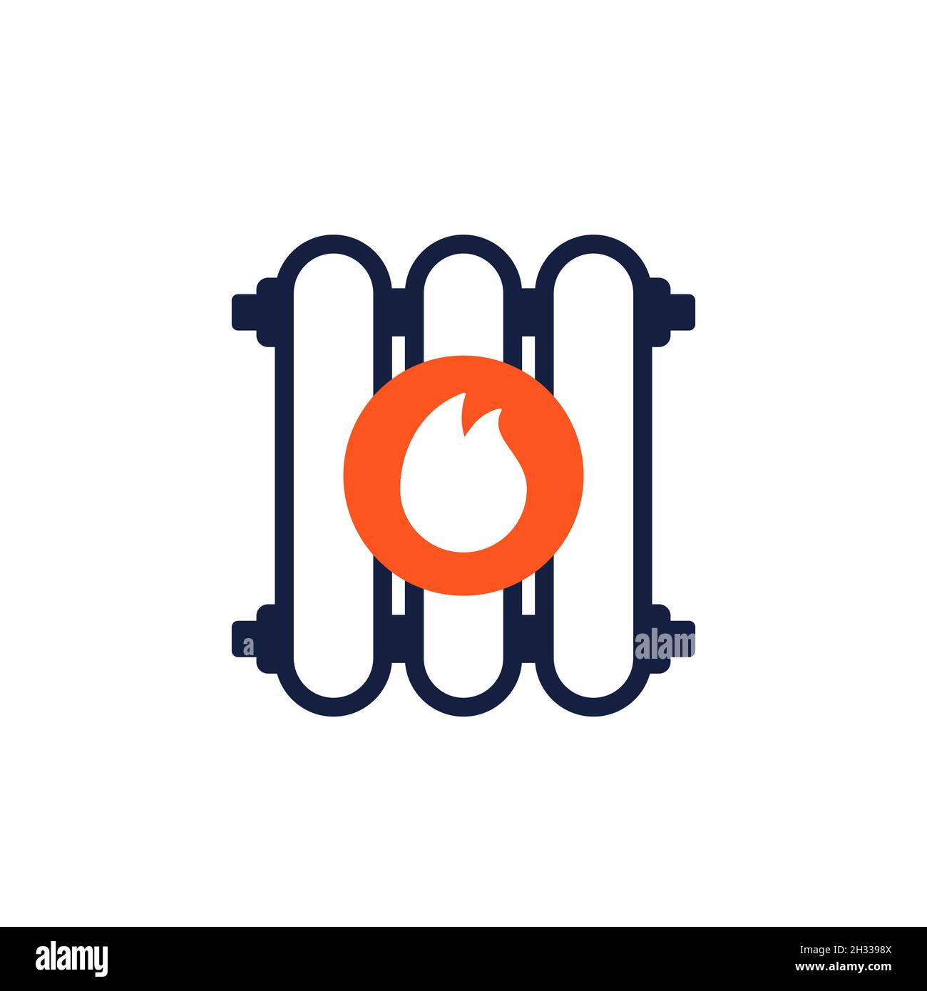 Radiator logo Stock Vector Images - Alamy