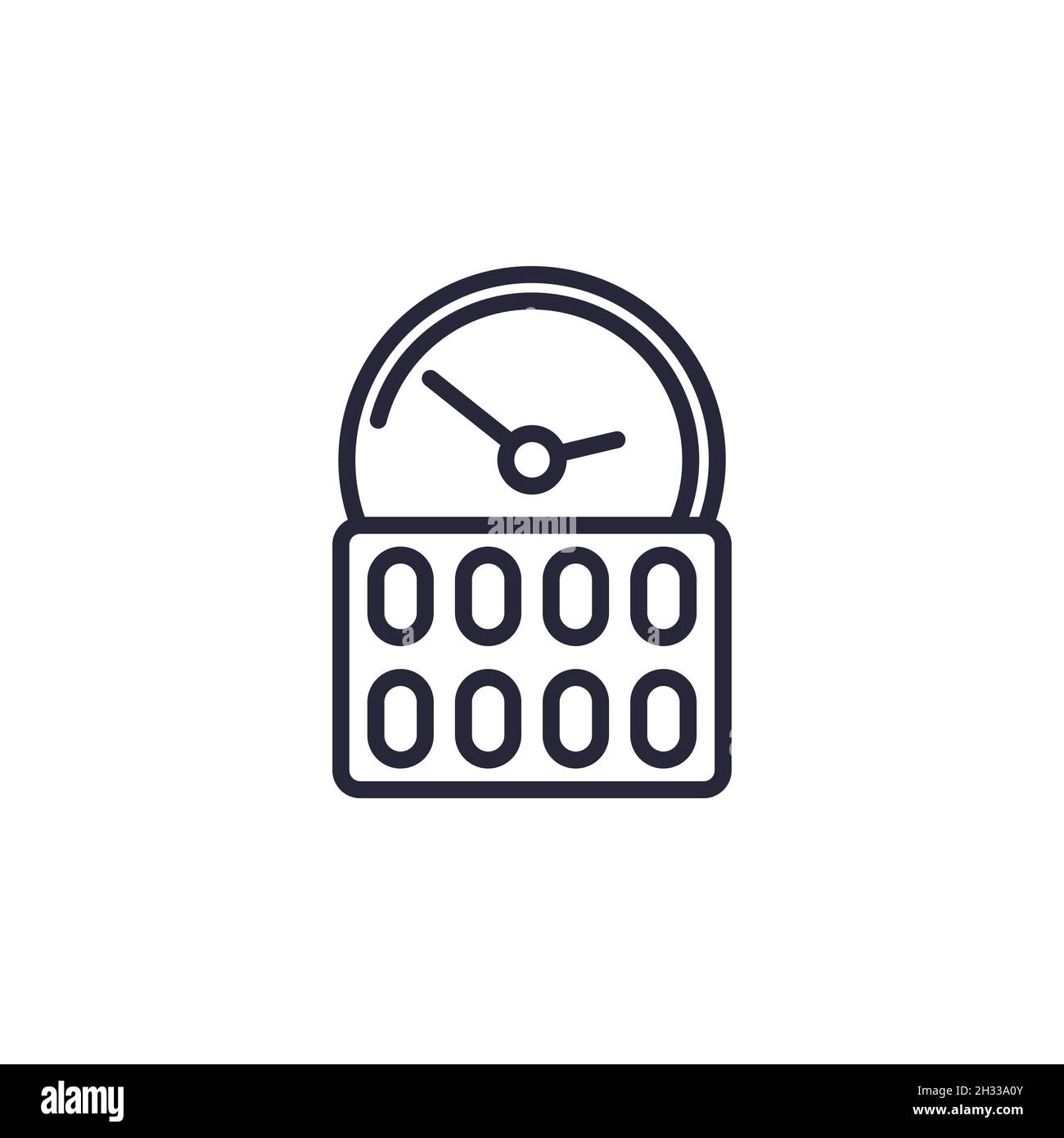 Medication plan Stock Vector Images - Alamy