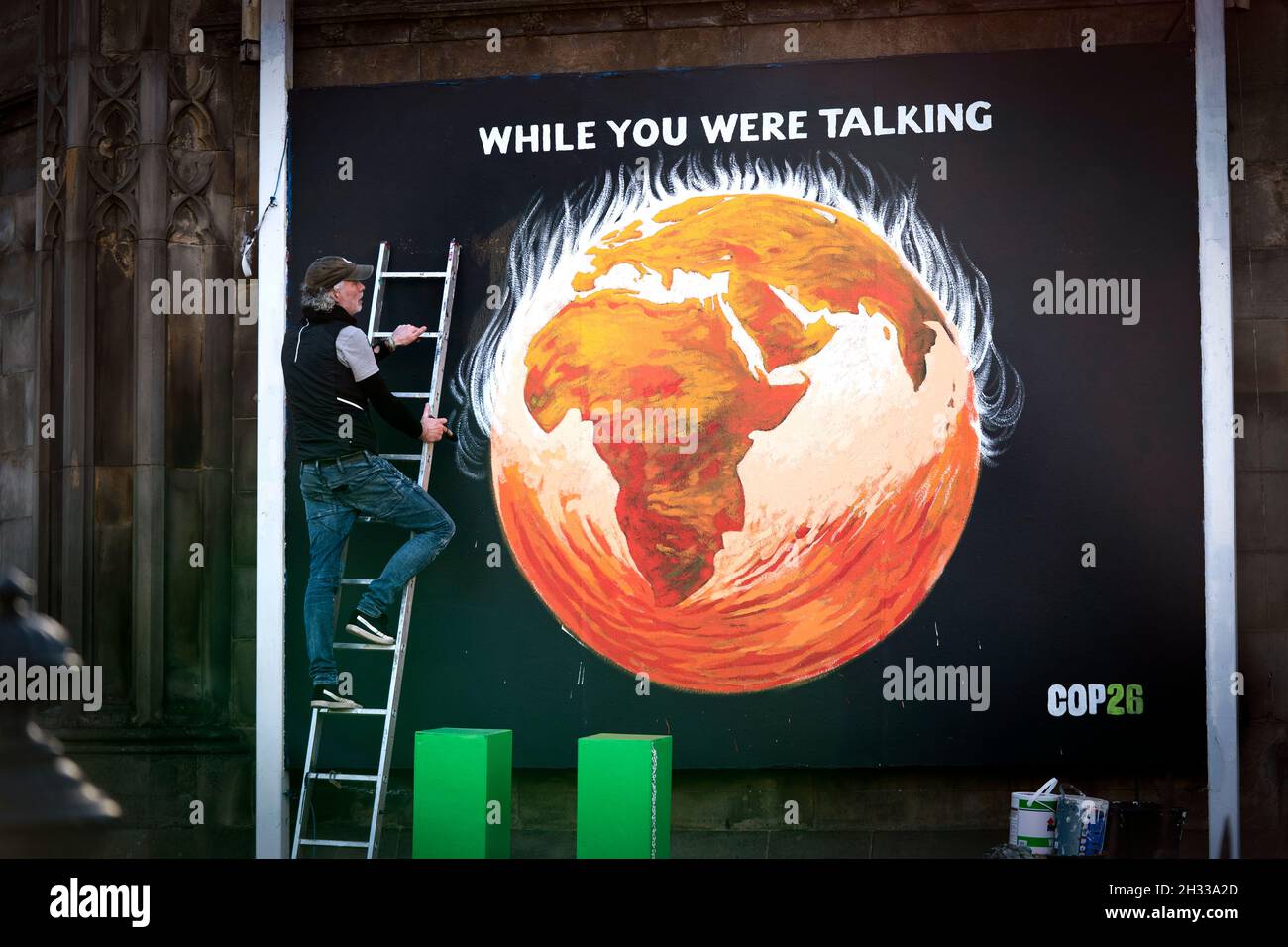 Climate crisis mural hi-res stock photography and images - Alamy