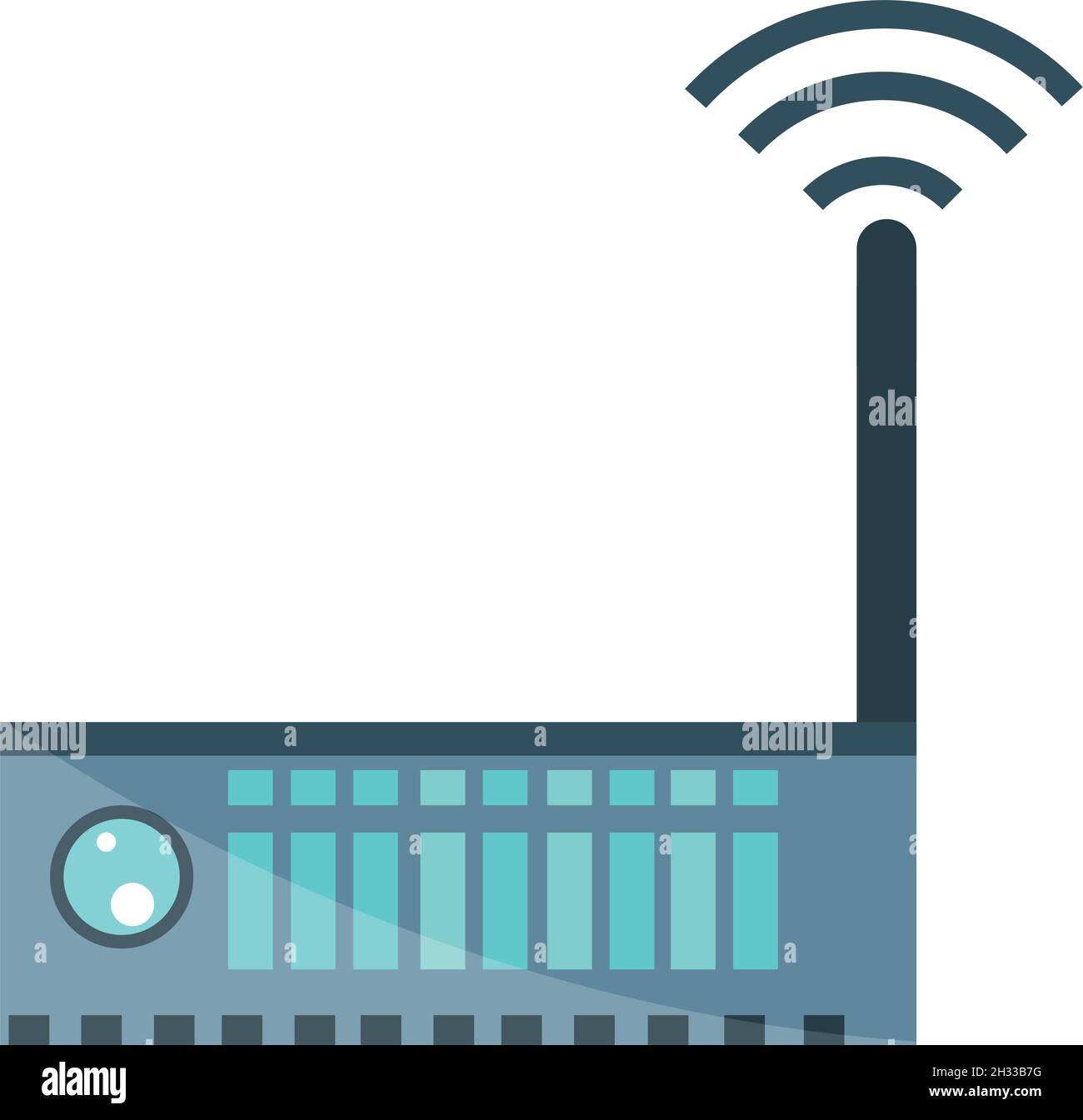 router internet signal Stock Vector Image & Art - Alamy