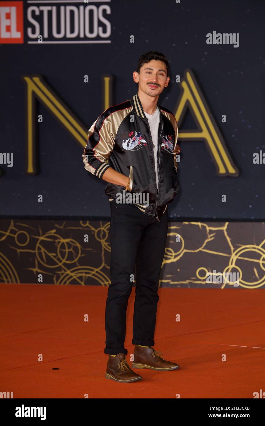 Matthew Kazuo Firpo 16th edition of Rome Film Fest Red Carpet of the ...
