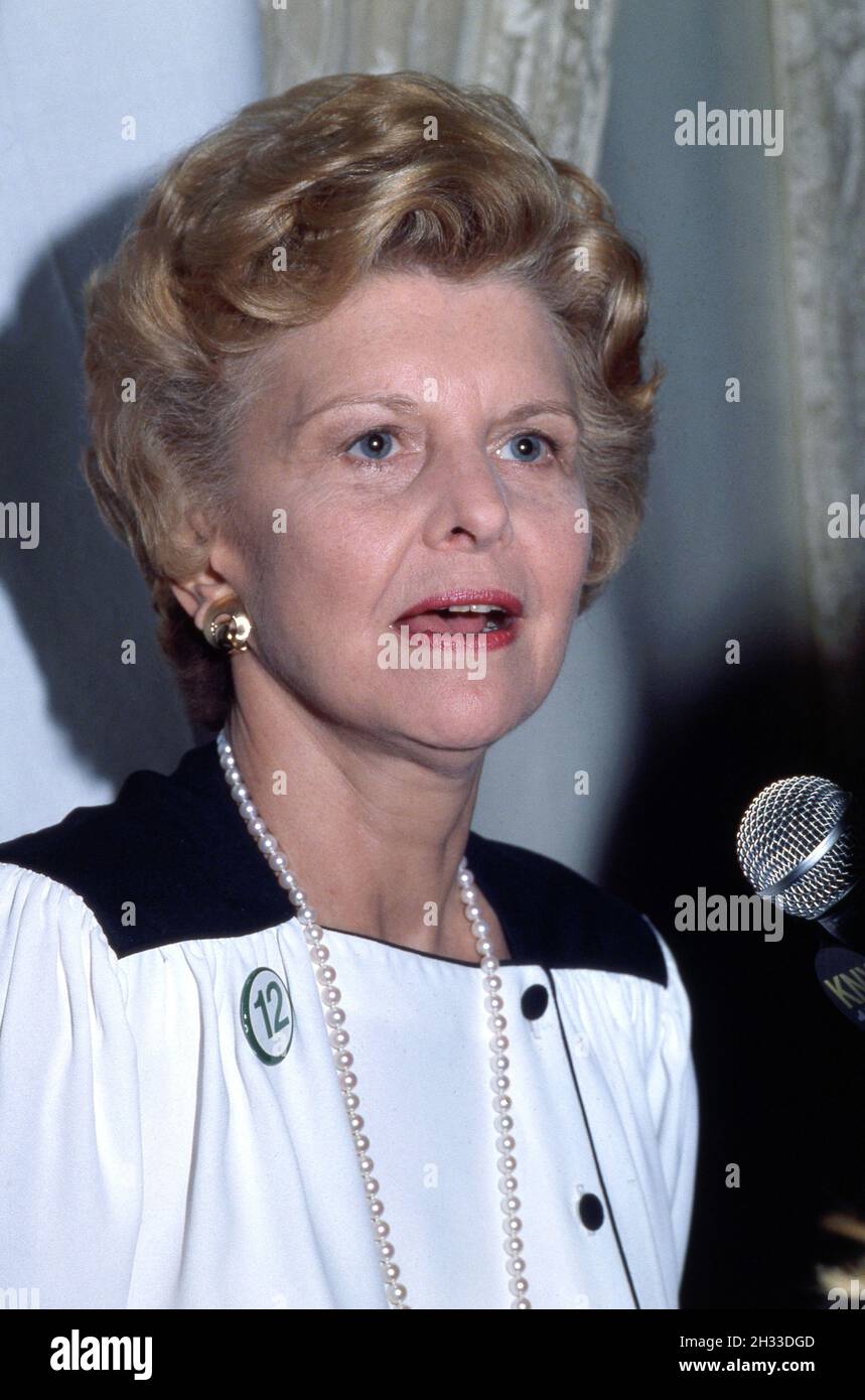 Betty Ford Circa 1980's Credit: Ralph Dominguez/MediaPunch Stock Photo ...