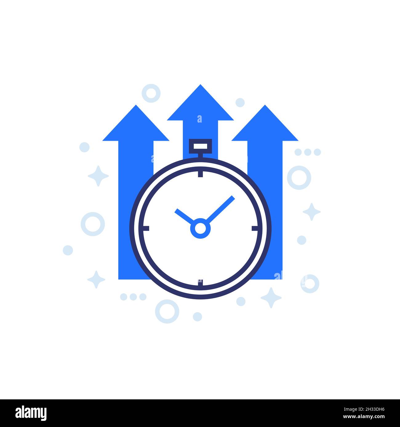 Improve productivity concept on Cut Out Stock Images & Pictures - Alamy