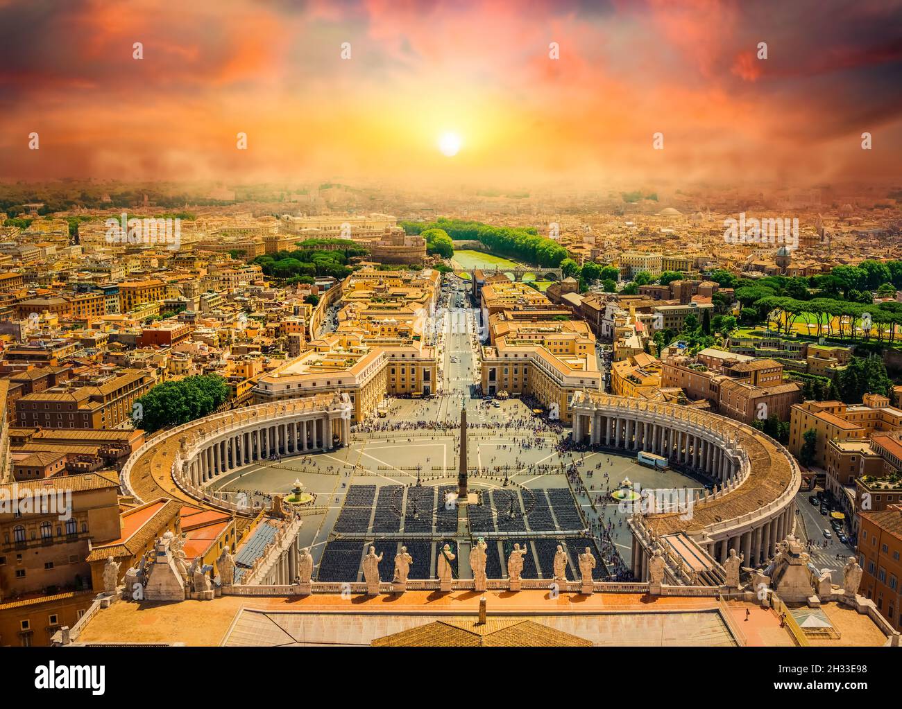 Aerial view of the vatican museum hi-res stock photography and images ...