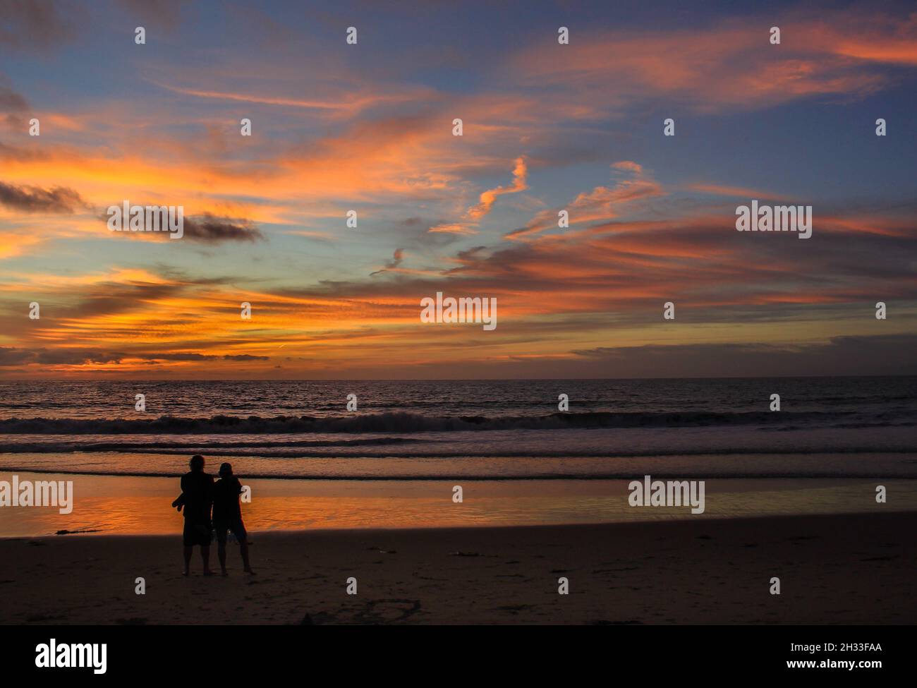 Los angeles sunset 2021 hi-res stock photography and images - Alamy