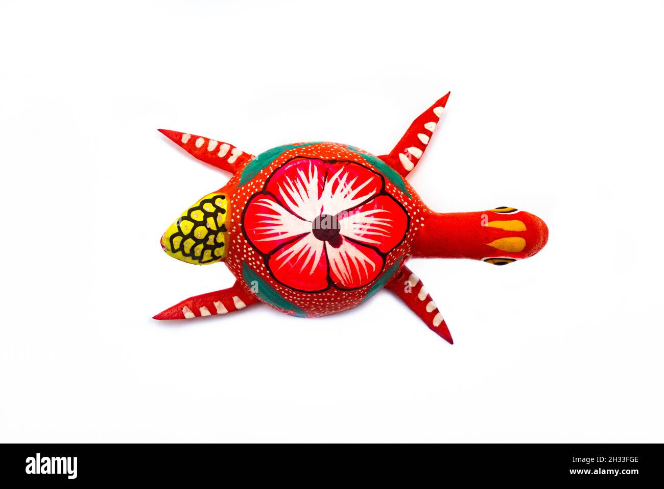 Colorful turtle alebrije from Mexico Stock Photo - Alamy