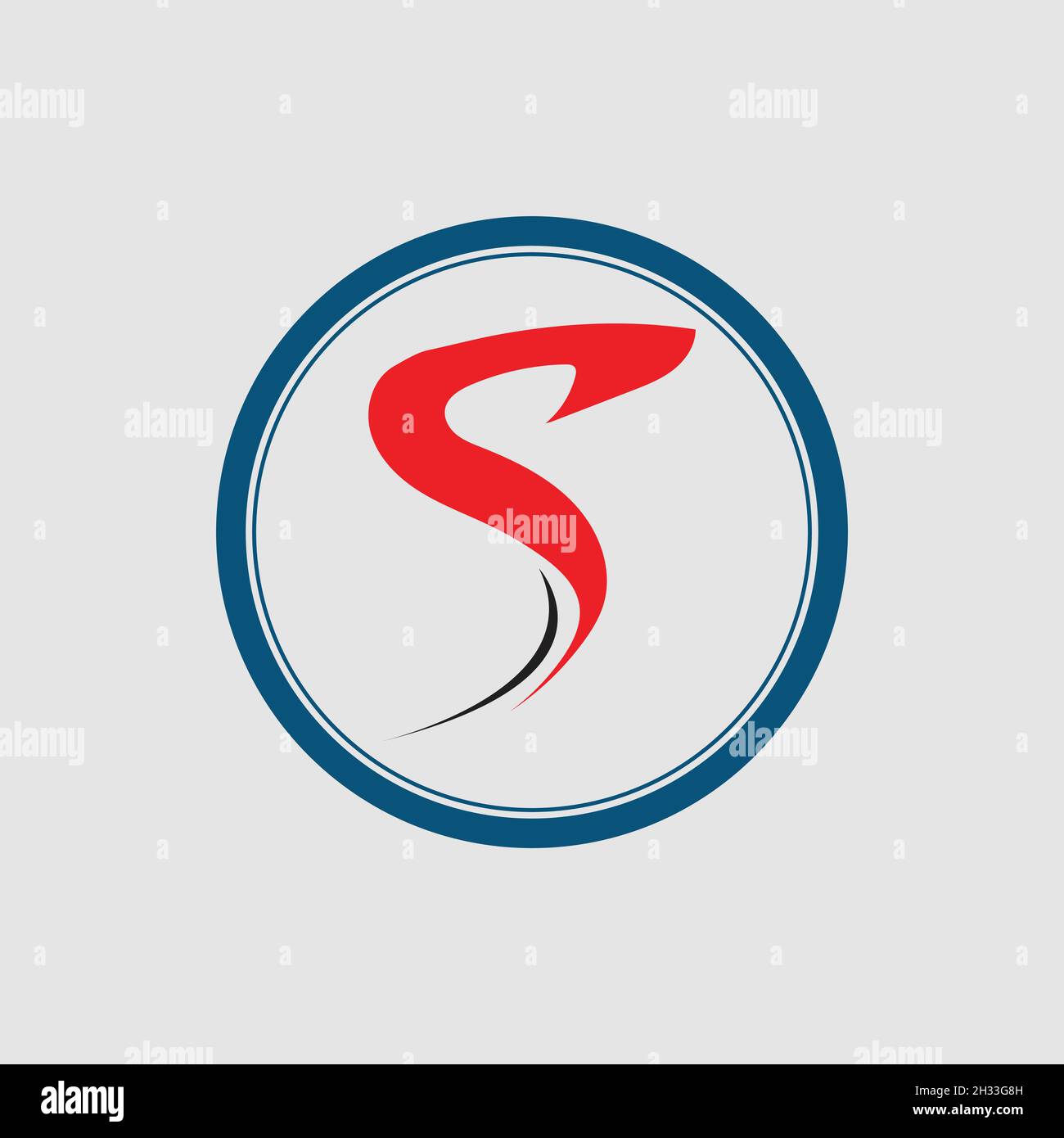 creative Letter S Logo Template vector icon design Stock Vector Image ...