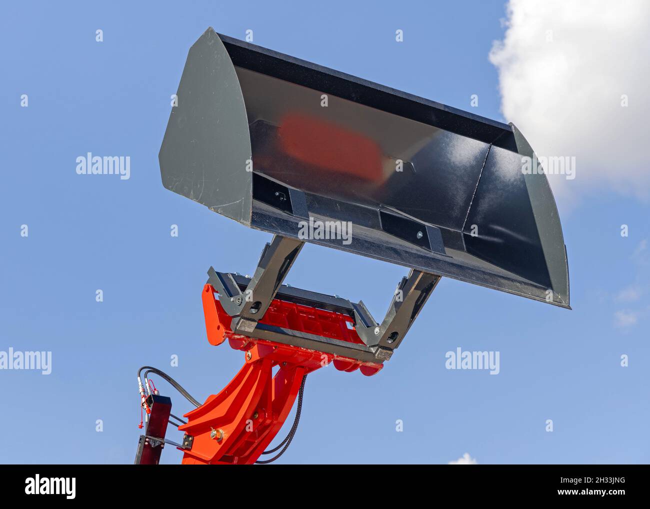 Hydraulic Telescopic Loader Bucket Forks Farming Equipment Machine ...