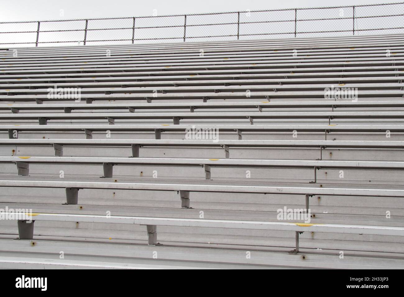 Empty football stadium seats hi-res stock photography and images - Alamy