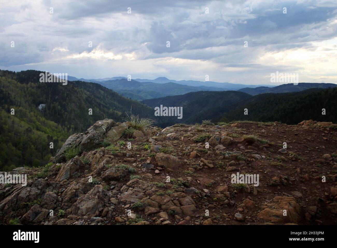 Landscape on Divcibare, Mountain Maljen, Serbia Stock Photo - Alamy