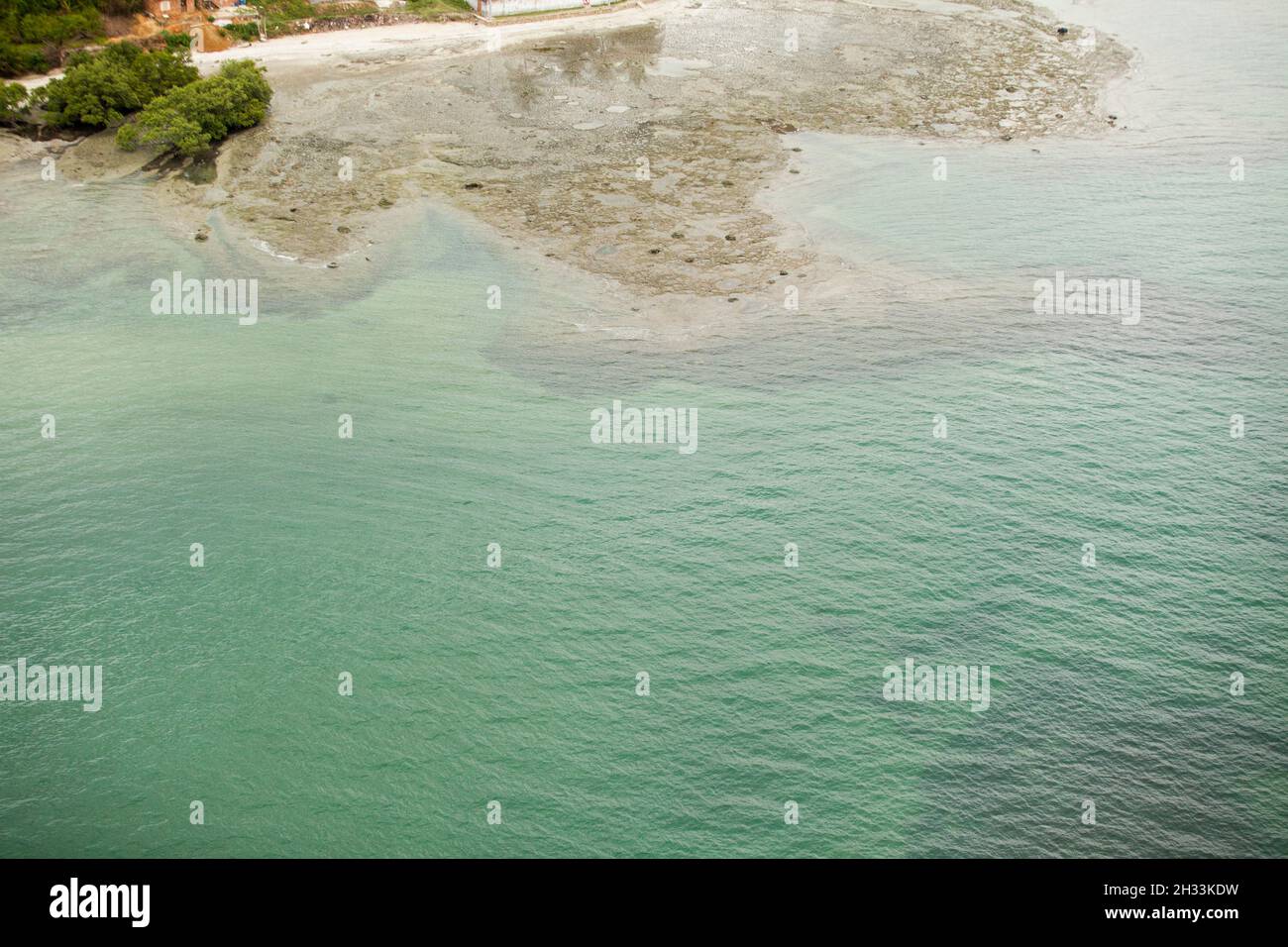 Aerial view of a beach in Brazil Stock Photo - Alamy