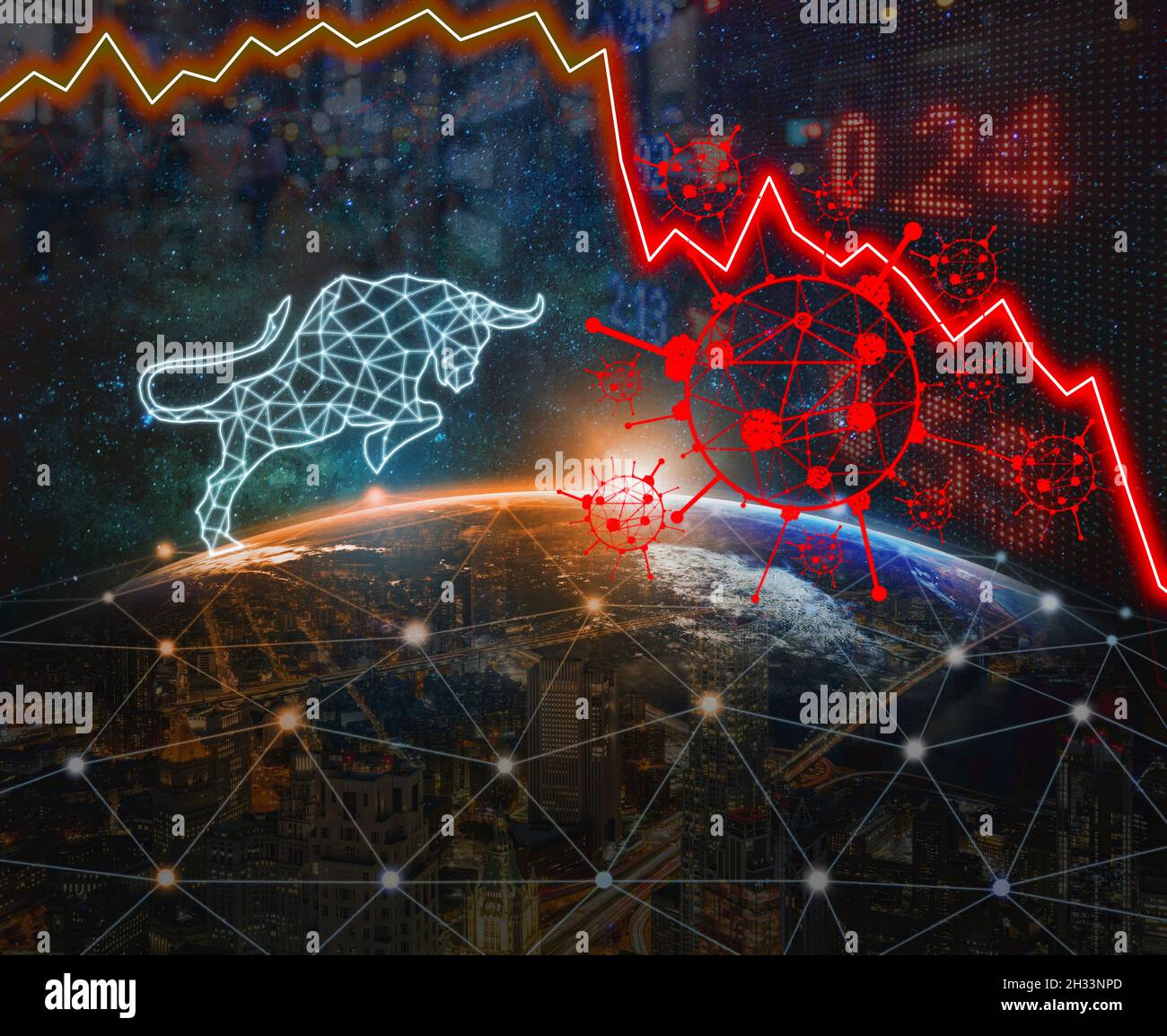 Flatten the curve chart hi-res stock photography and images - Alamy