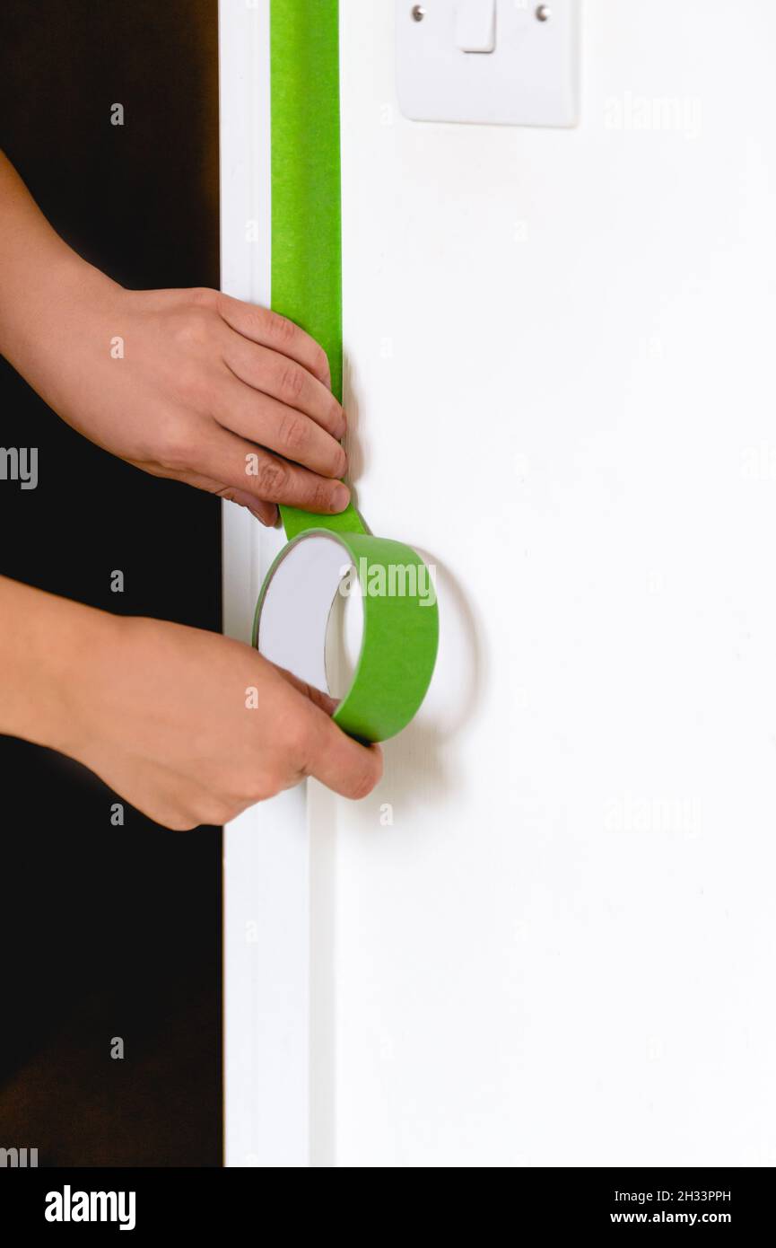 Masking process hi-res stock photography and images - Alamy