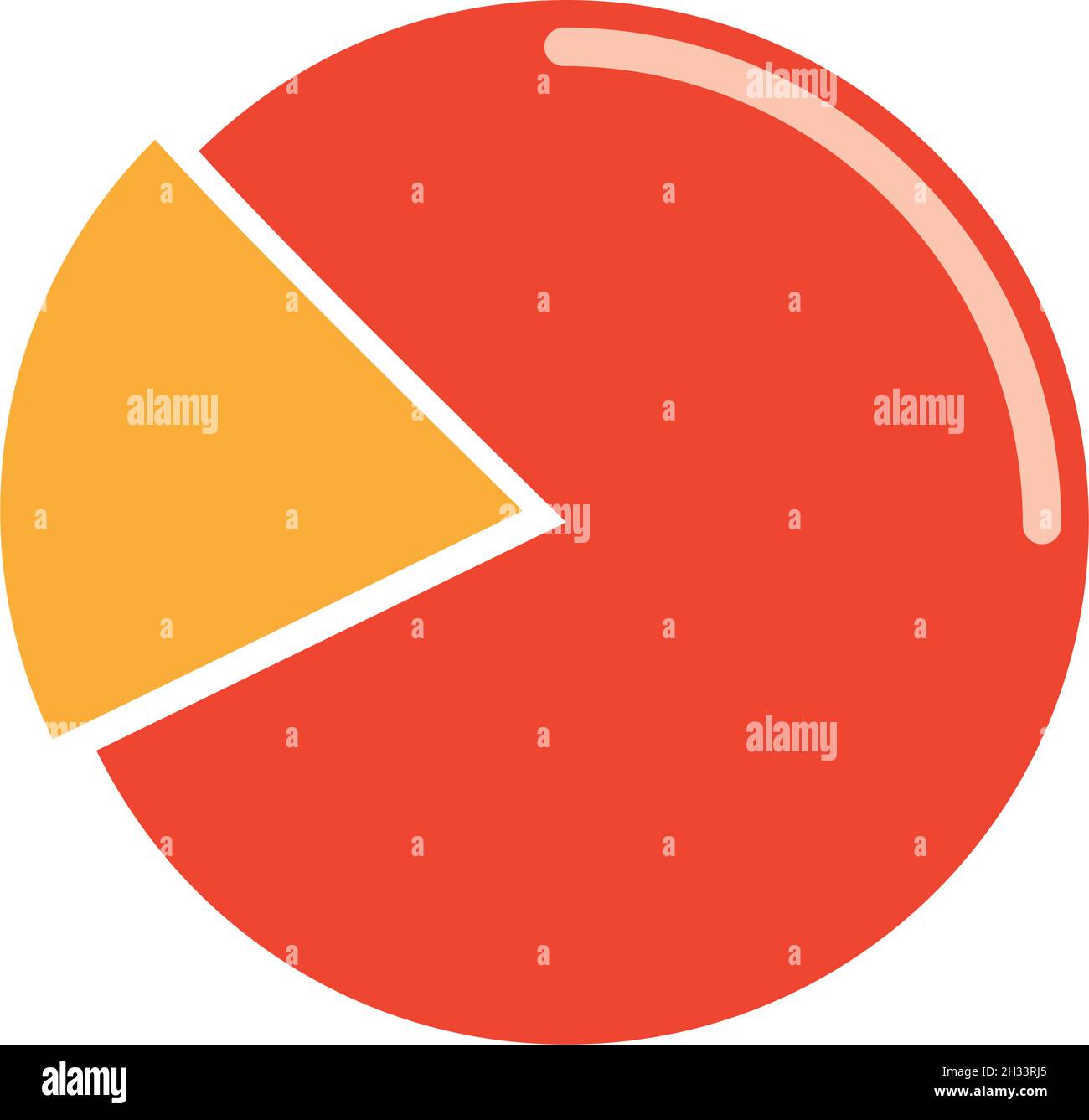 round graph report Stock Vector Image & Art - Alamy