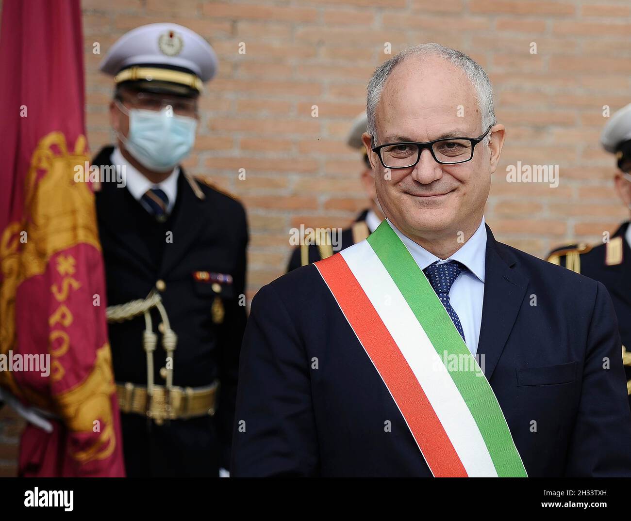Italy, Rome, october 25, 2021 : Roberto Gualtieri, the new Mayor of ...