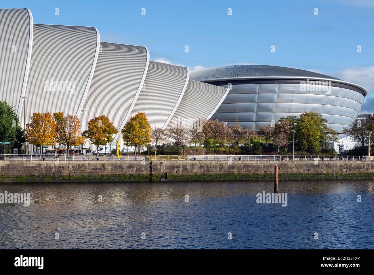 COP 26, Clyde Auditorium and SSE Hydro venue of United Nations Climate ...