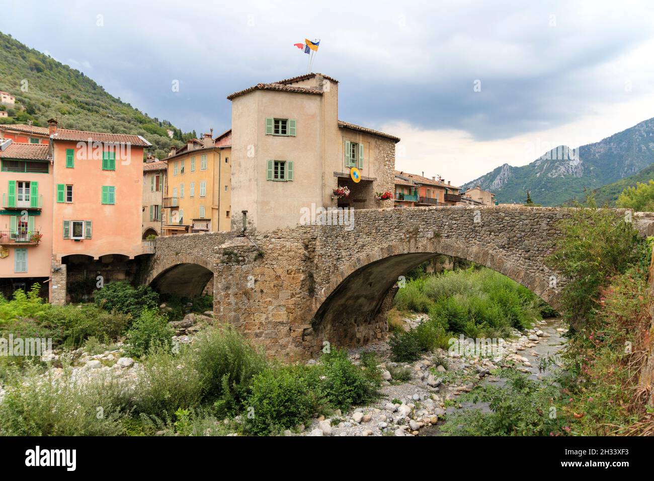 Le Pont Vieux is a small and beautiful old bridge located in the center ...