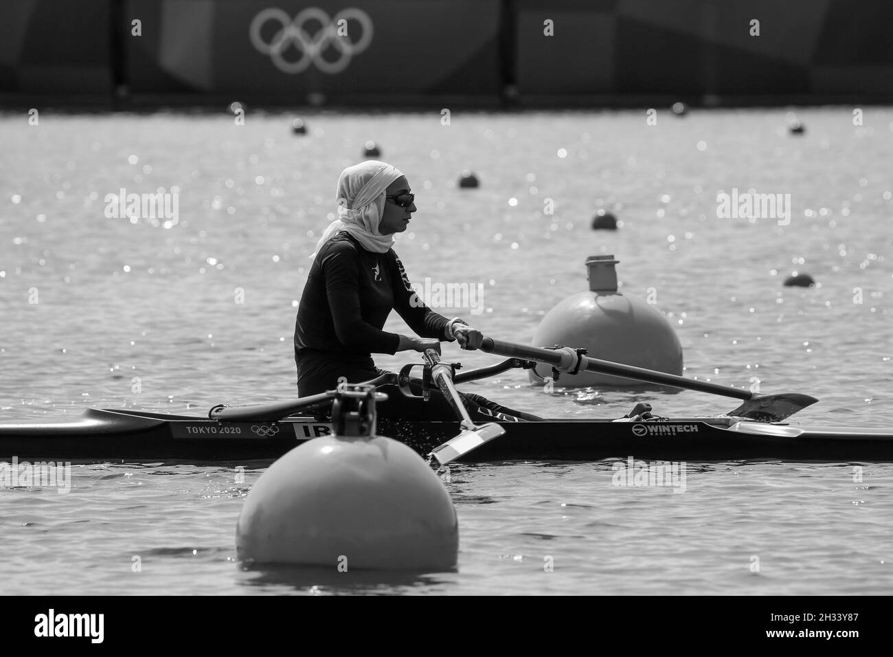 JULY 23rd, 2021 - TOKYO, JAPAN: Nazarin MALAEI in action during the ...