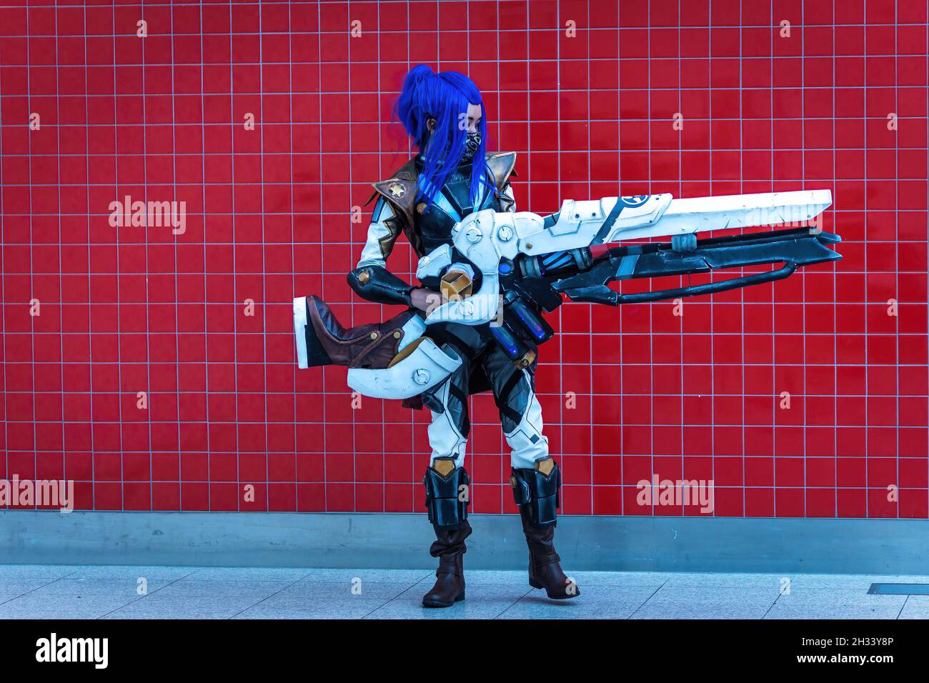 London, UK. 23rd, Oct 2021. The annual London MCM Comic-Con is back at ...