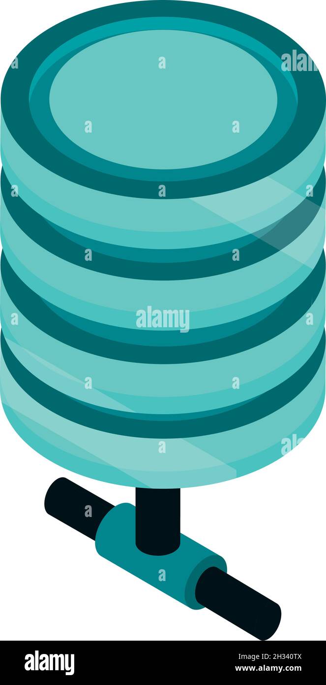 network database isometric Stock Vector Image & Art - Alamy
