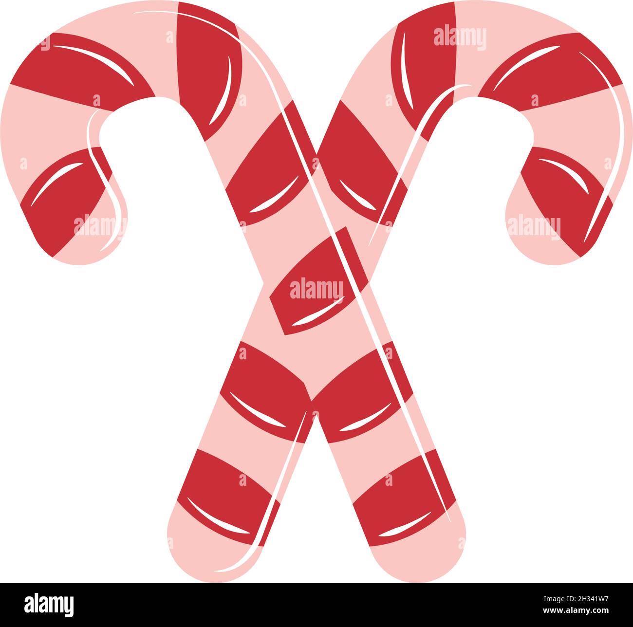 Candy sticks in color Stock Vector Images - Alamy