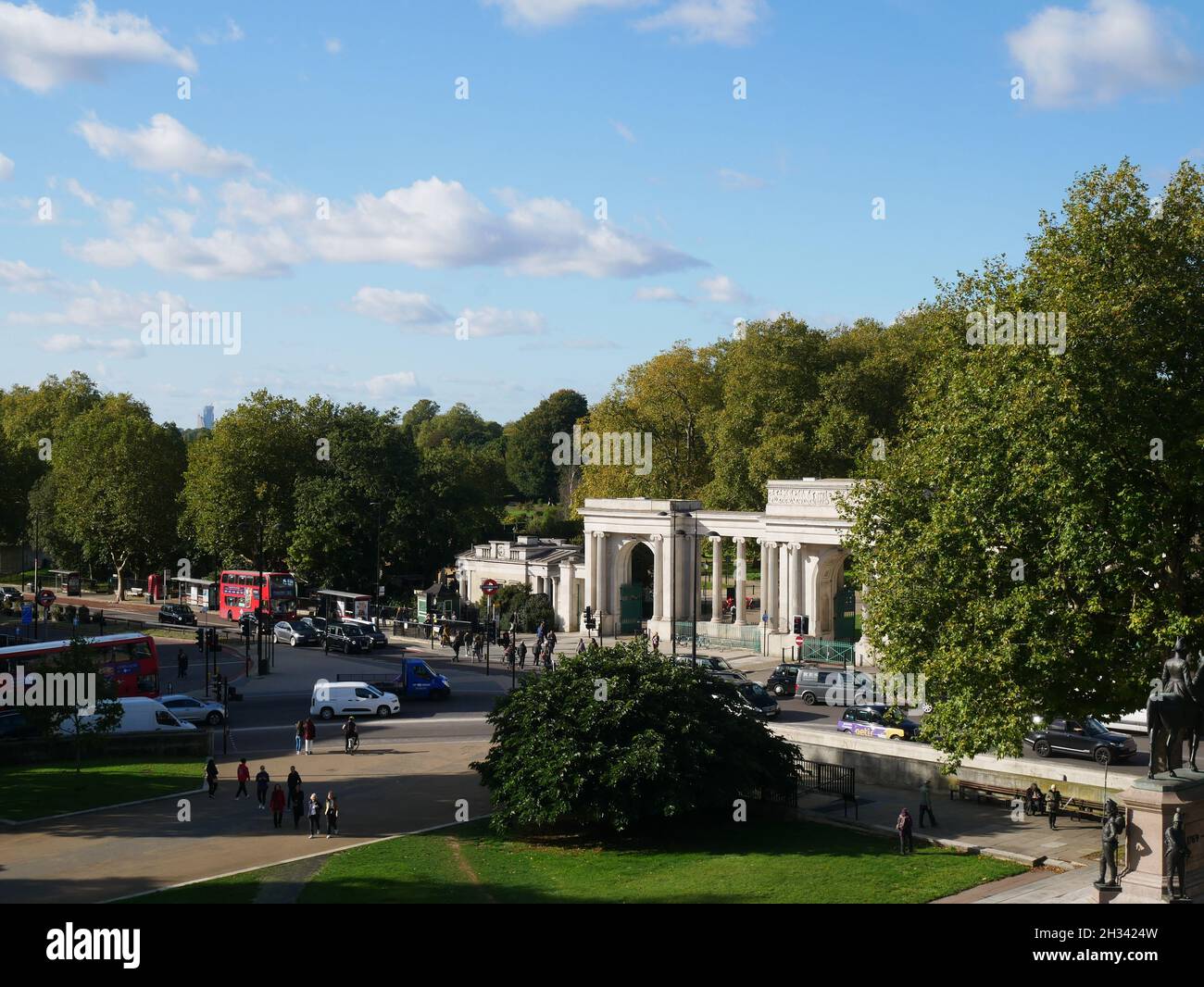 Hyde Park Corner, London, England Stock Photo - Alamy