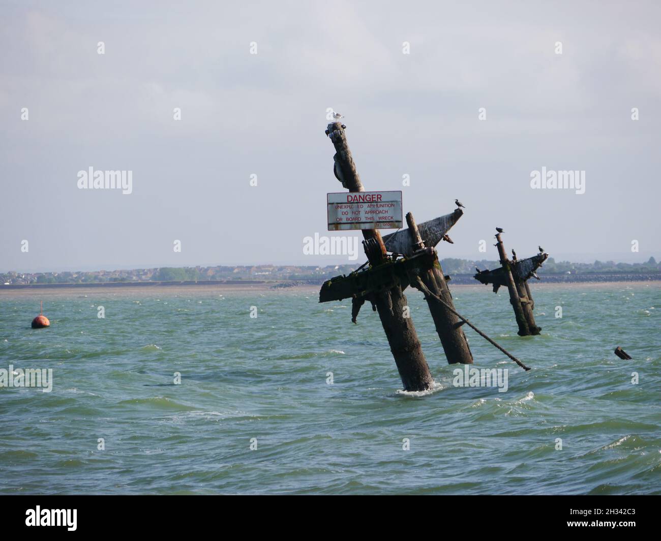 SS Richard Montgomery, Isle of Sheppy, Kent, England Stock Photo - Alamy