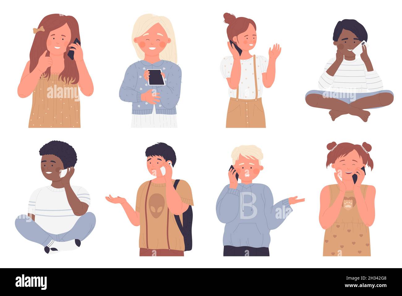 Talk On The Phone Cartoon