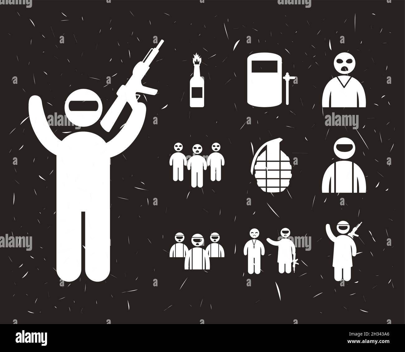 Intruders Stock Vector Images - Alamy