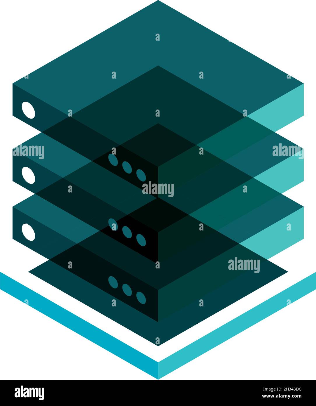 modern data center Stock Vector Image & Art - Alamy