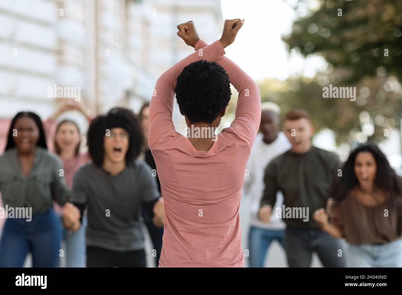 Women demonstrators hi-res stock photography and images - Alamy