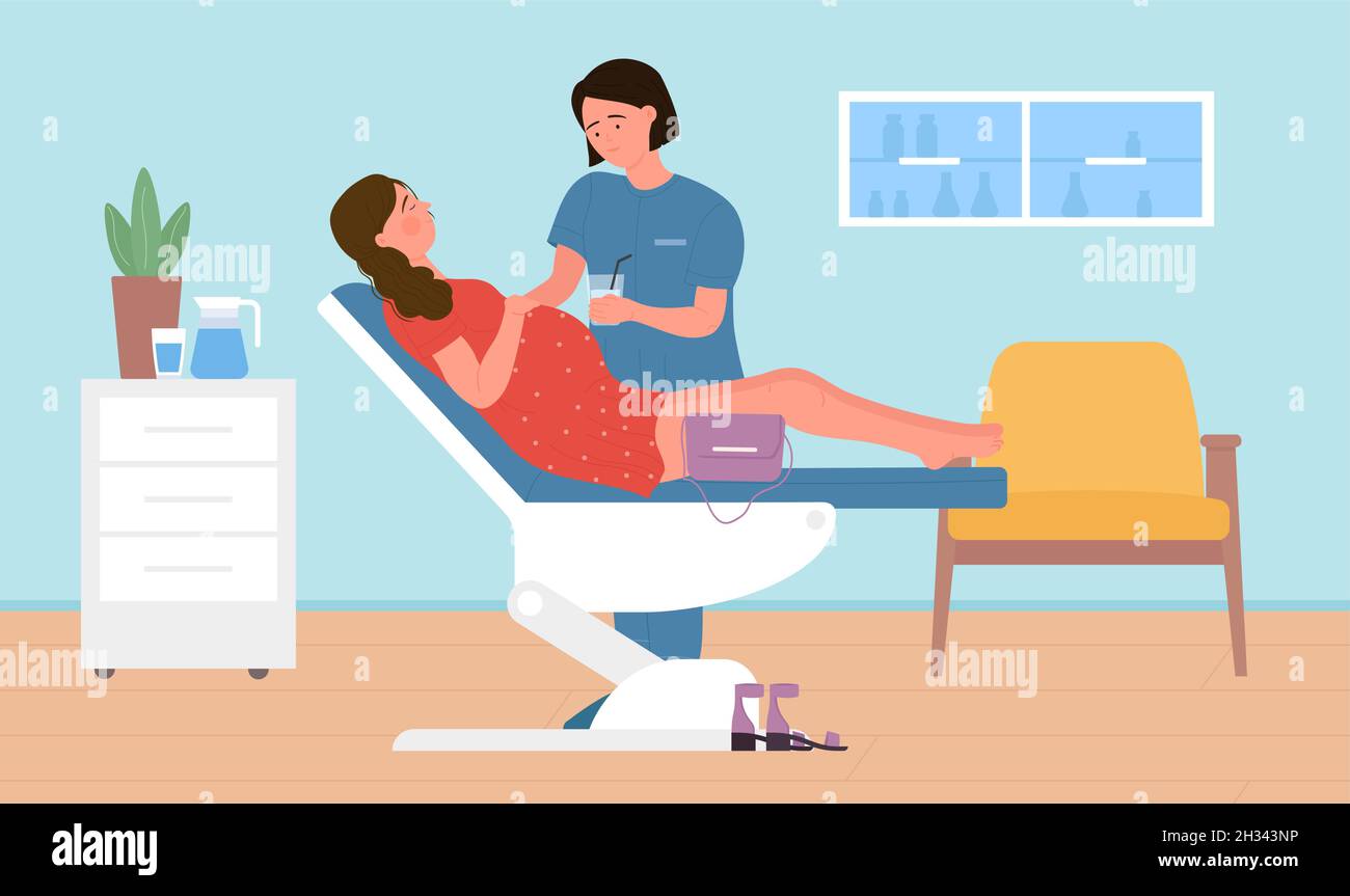 Gynaecology chair Stock Vector Images - Alamy