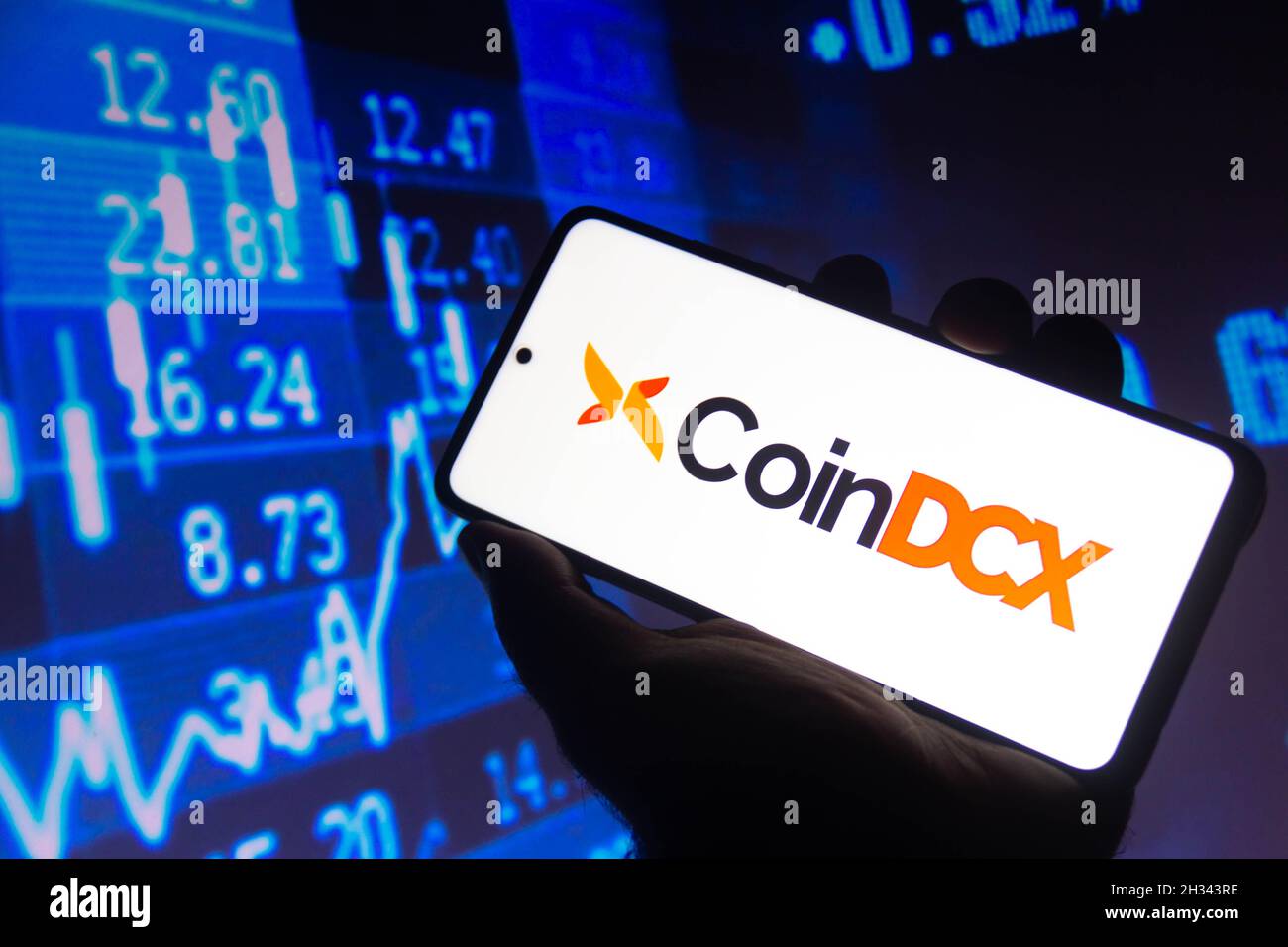 Coindcx logo hi-res stock photography and images - Alamy