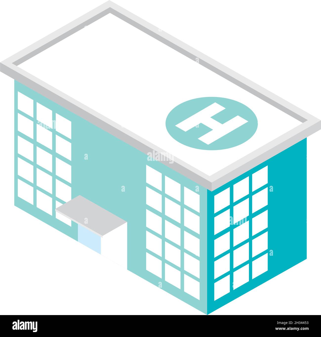hospital building icon Stock Vector Image & Art - Alamy