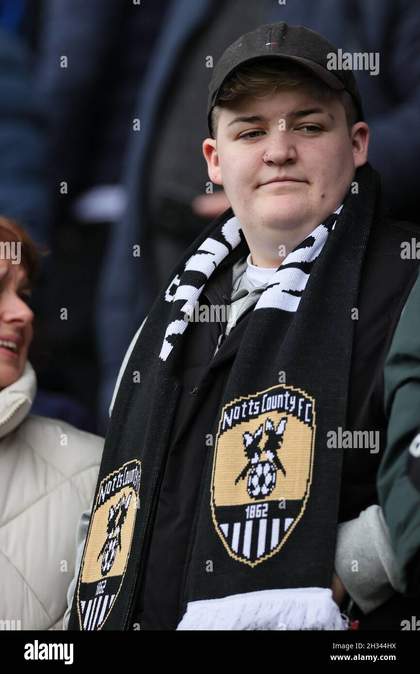 Notts county fan hi-res stock photography and images - Alamy