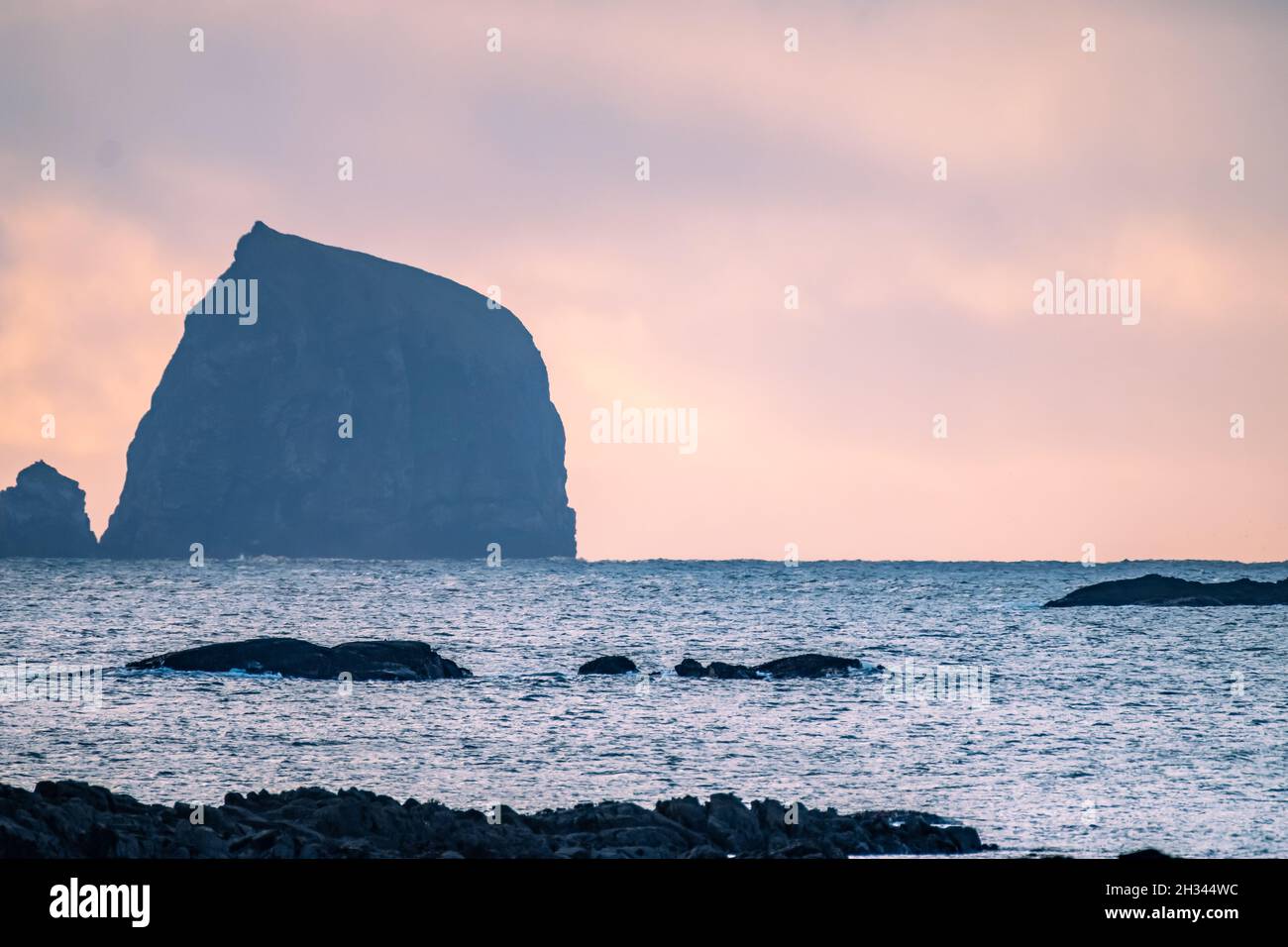 The rocks at the coastline between Rosbeg and Glencolumbkille in County ...