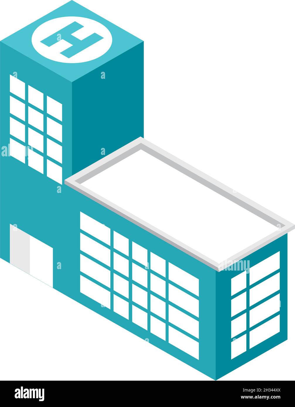 city hospital building Stock Vector Image & Art - Alamy