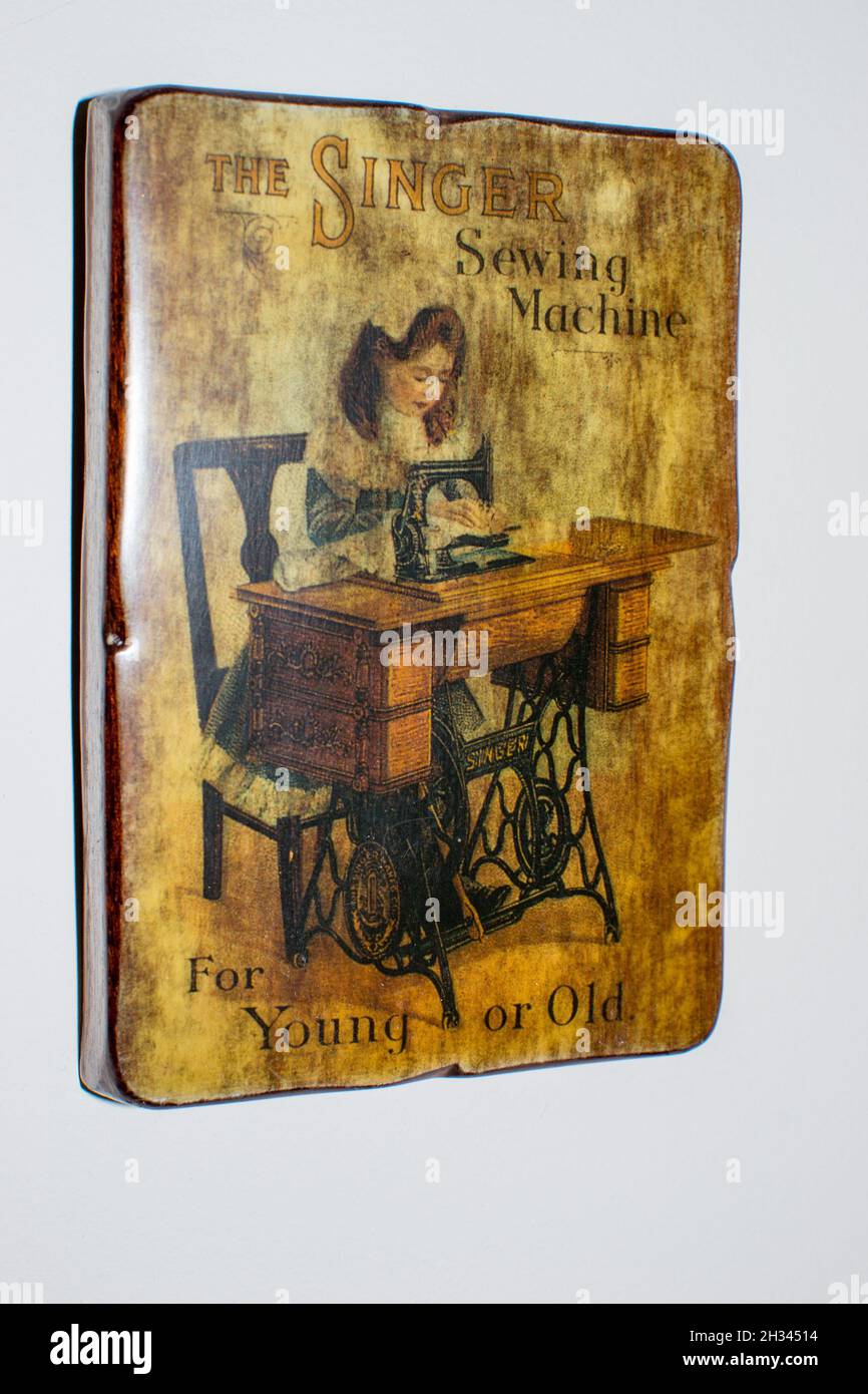 Vertical closeup of an old book isolated in white background Stock ...