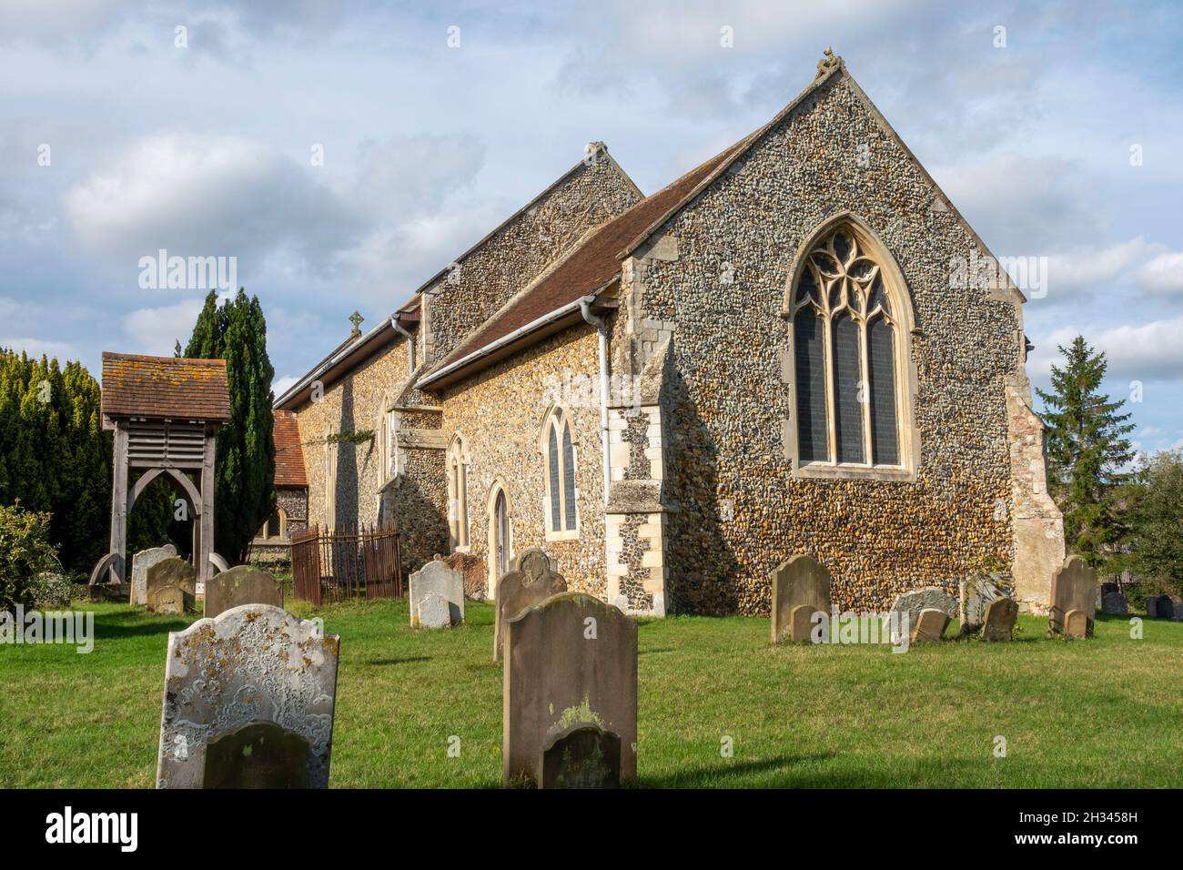 All Saints Church , Sutton, Suffolk, East Anglia, England Stock Photo ...