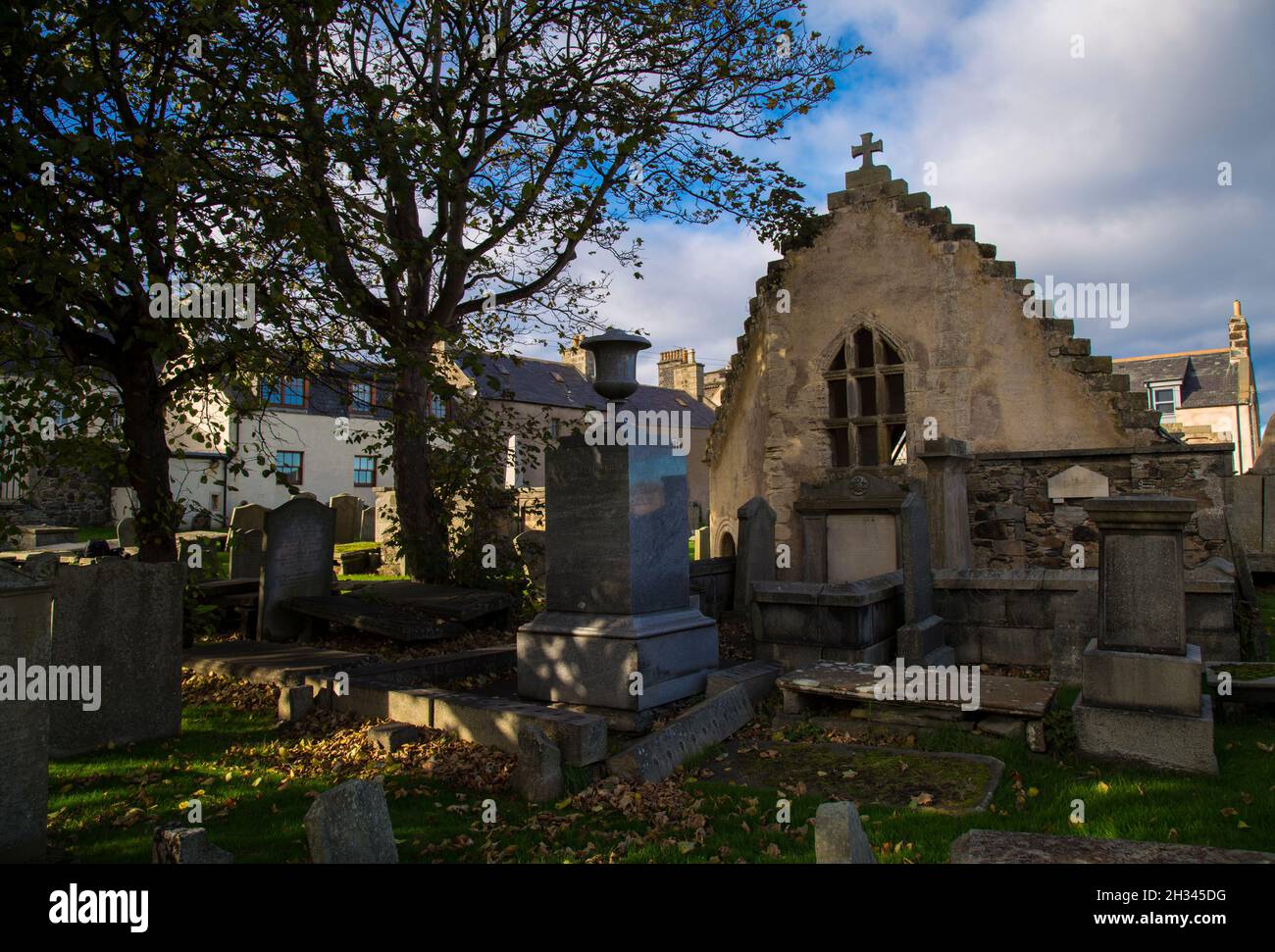 banff cemetery aberdeenshire scotland Stock Photo - Alamy
