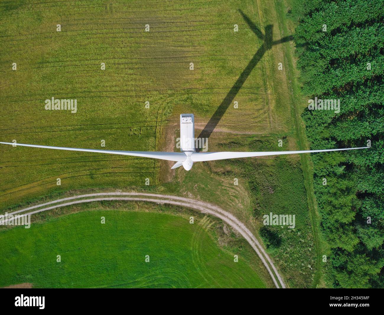rural wind turbines Stock Photo - Alamy
