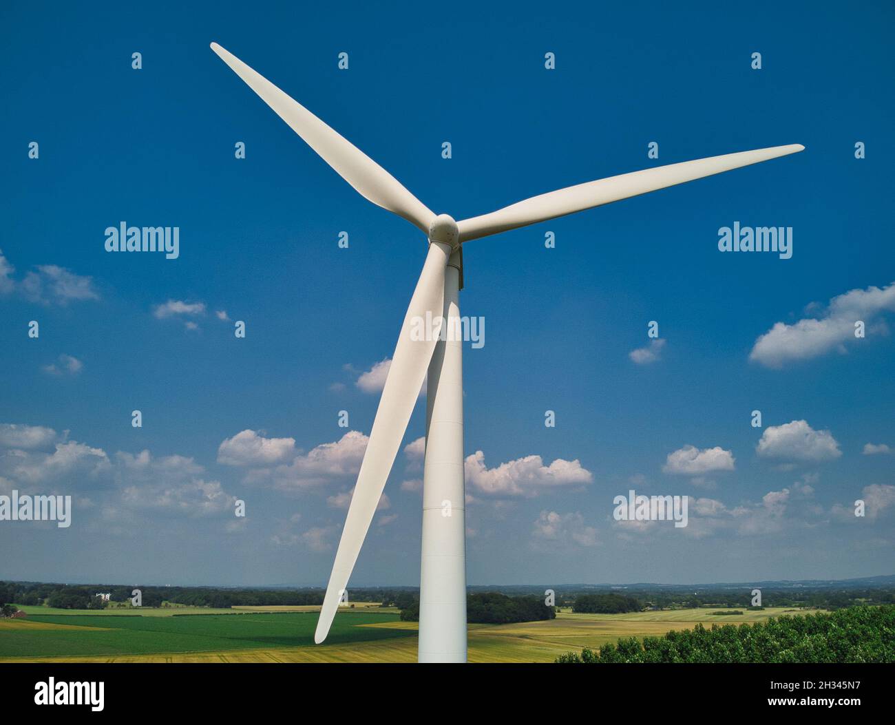 rural wind turbines Stock Photo - Alamy